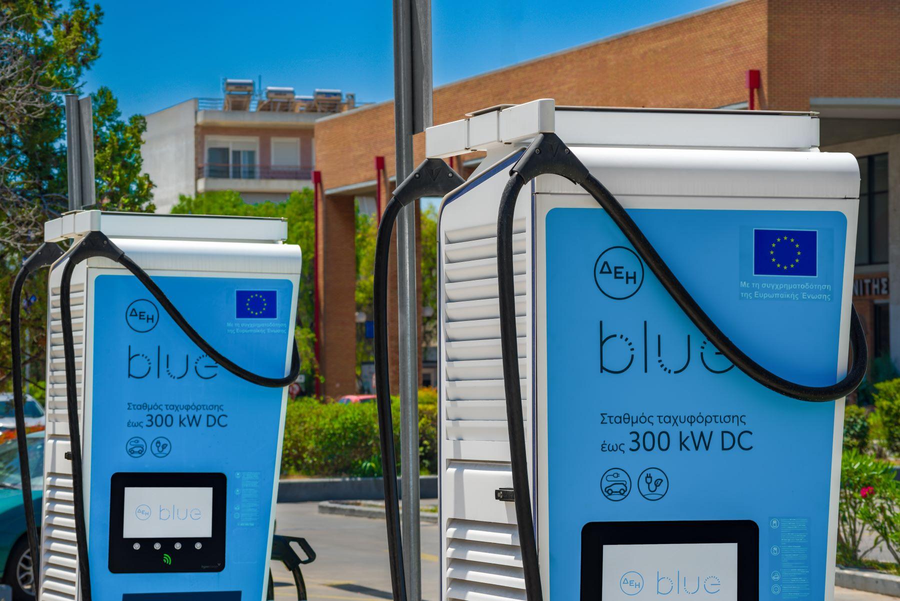 The Largest EV Charging Network in Greece | PPC blue